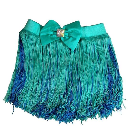 Weissman | Bottoms | Weissman Little Girls Small Fringe Dance Skirt ...